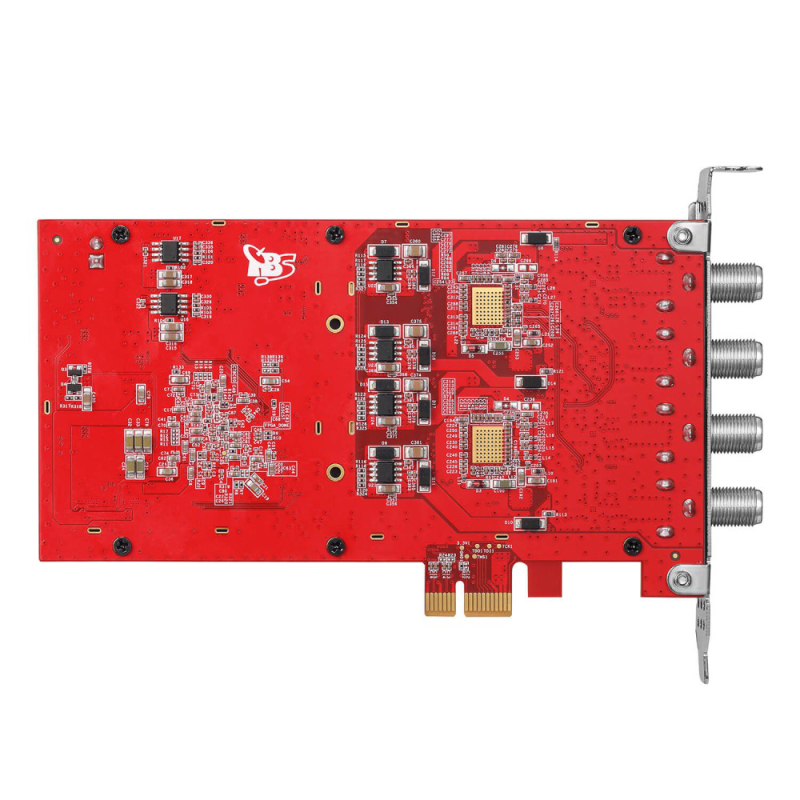 DVB-S2X/-S Octa-Tuner, PCIe Satelliten-TV-Karte, TBS-6909-X, 630,00